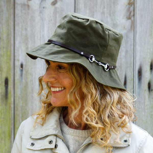 Just Seven - Ladies Waxed Hat | Rain Hat Collection