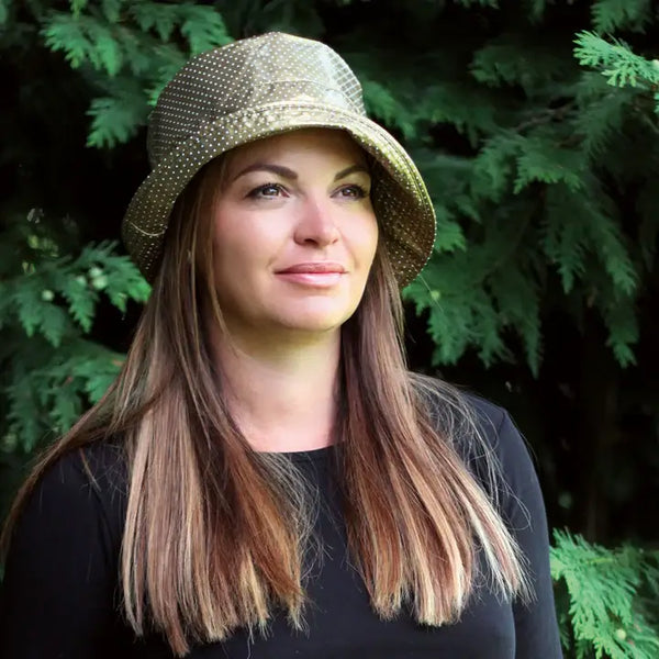 Proppa Toppa Spotty Foldable Rain Hat | Rain Hat Collection
