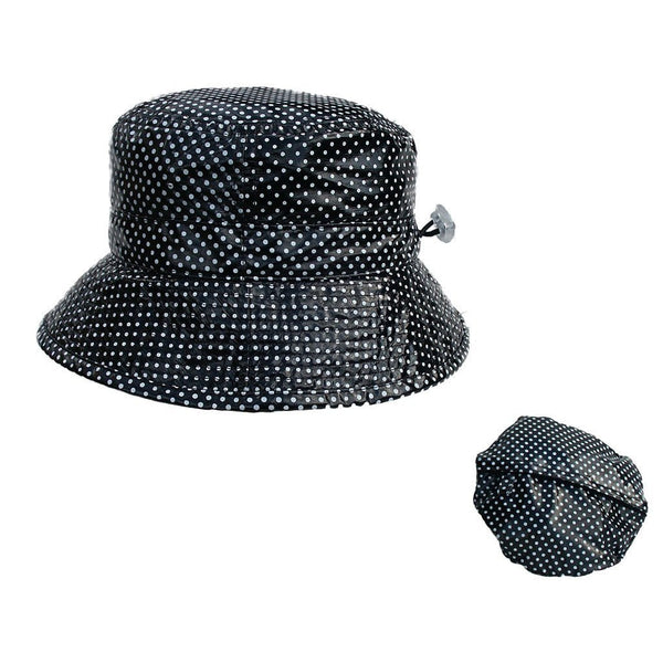 Proppa Toppa Spotty Foldable Rain Hat | Rain Hat Collection
